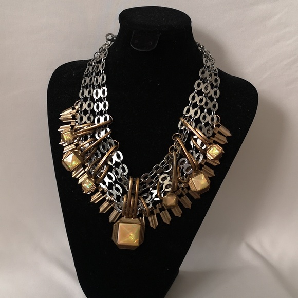 Aldo | Jewelry | Significant Aldo Necklace Brutalist Style Multistrand ...